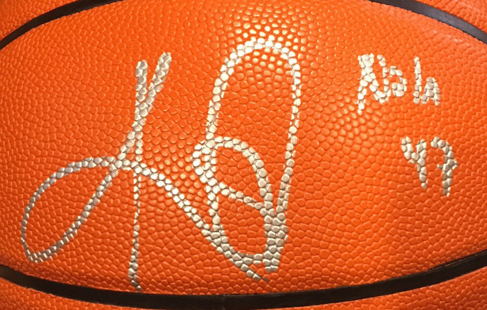 Kyrie Irving Signed Limited Edition 2017 NBA All-Star Game Basketball ...