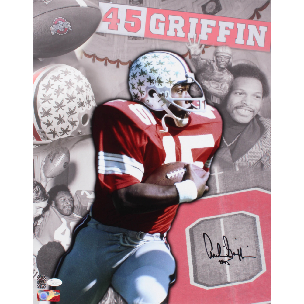 +Archie Griffin Signed Ohio State Buckeyes 16x20 Photo (JSA COA ...