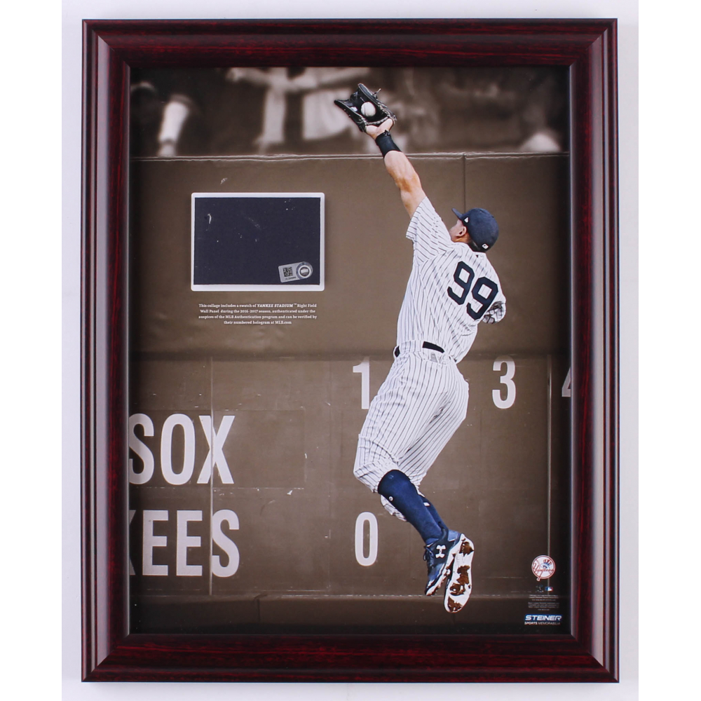 Aaron Judge Yankees 12.75x15.75 Photo Plaque with Authentic Yankee ...