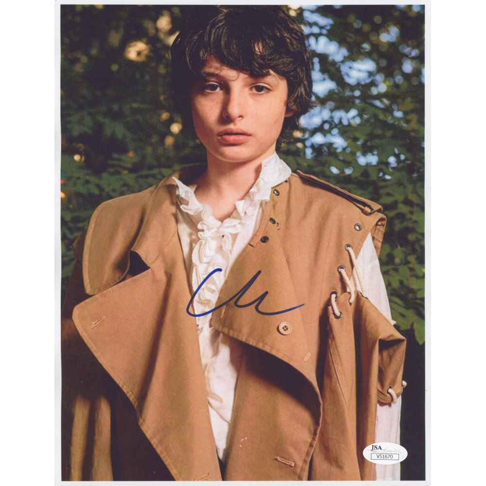 Finn Wolfhard Signed 8x10 Photo (JSA COA) | Pristine Auction