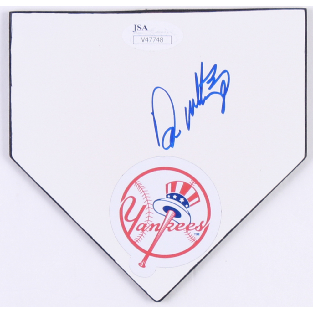 Don Mattingly Signed Yankees Mini Home Plate (JSA COA) | Pristine Auction