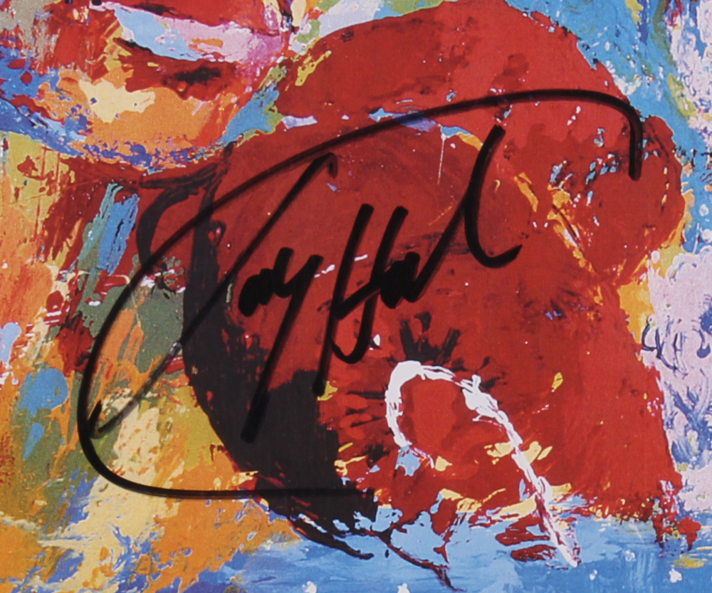 Larry Holmes & LeRoy Neiman Signed "Holmes vs Cooney" 22x28 Poster (PSA ...