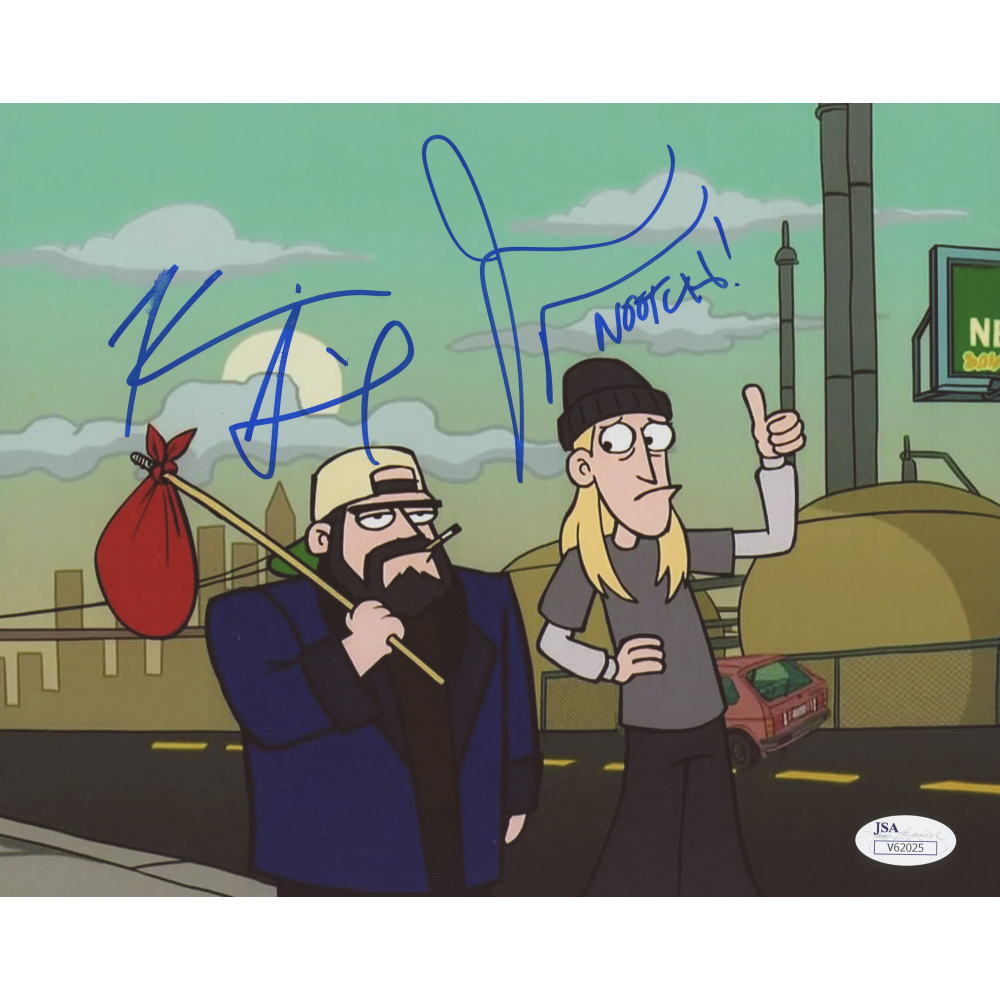 Kevin Smith & Jason Mewes Signed "Jay & Silent Bob's Super Groovy ...