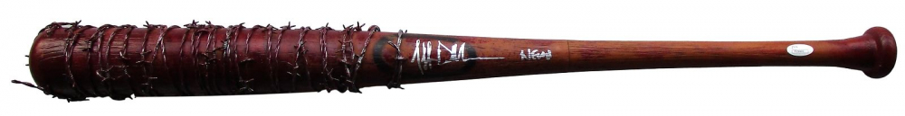 Jeffrey Dean Morgan Signed Lucille "The Walking Dead" Prop Replica ...
