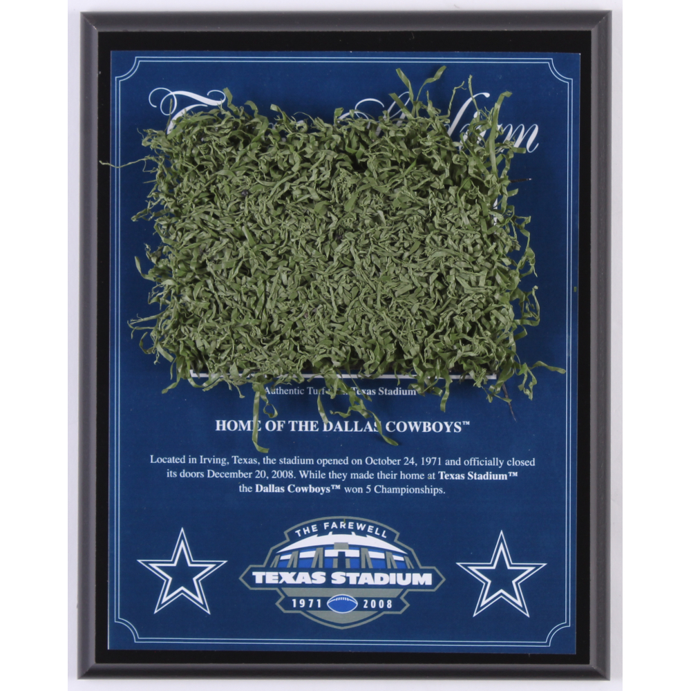 Dallas Cowboys Texas Stadium "The Farewell" Final Season 8x10 Plaque ...