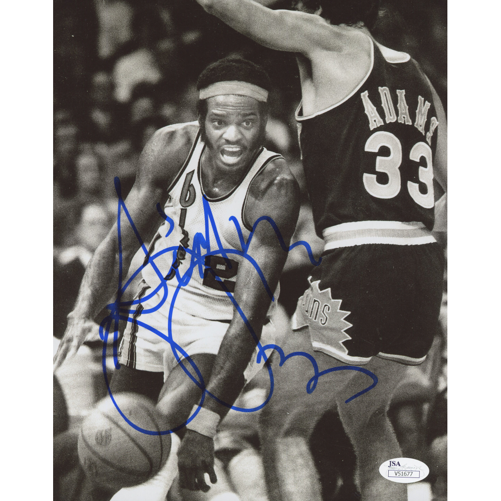 Sidney Wicks Signed Blazers 8x10 Photo (JSA COA) | Pristine Auction