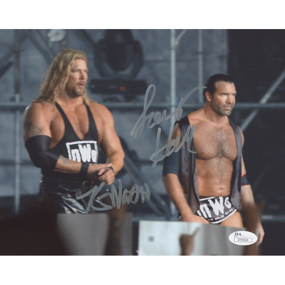 Scott Hall & Kevin Nash Signed 8x10 Photo (JSA Hologram) | Pristine Auction