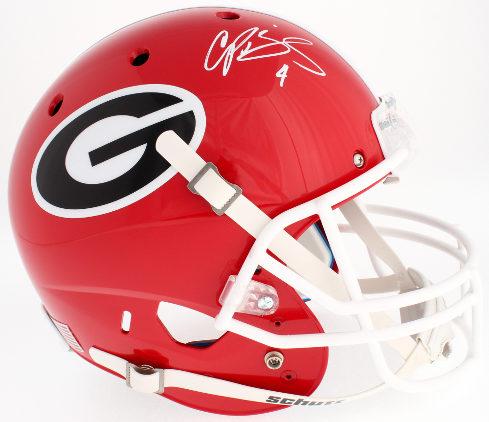 Champ Bailey Signed Georgia Bulldogs Full-Size Helmet (Radke COA ...