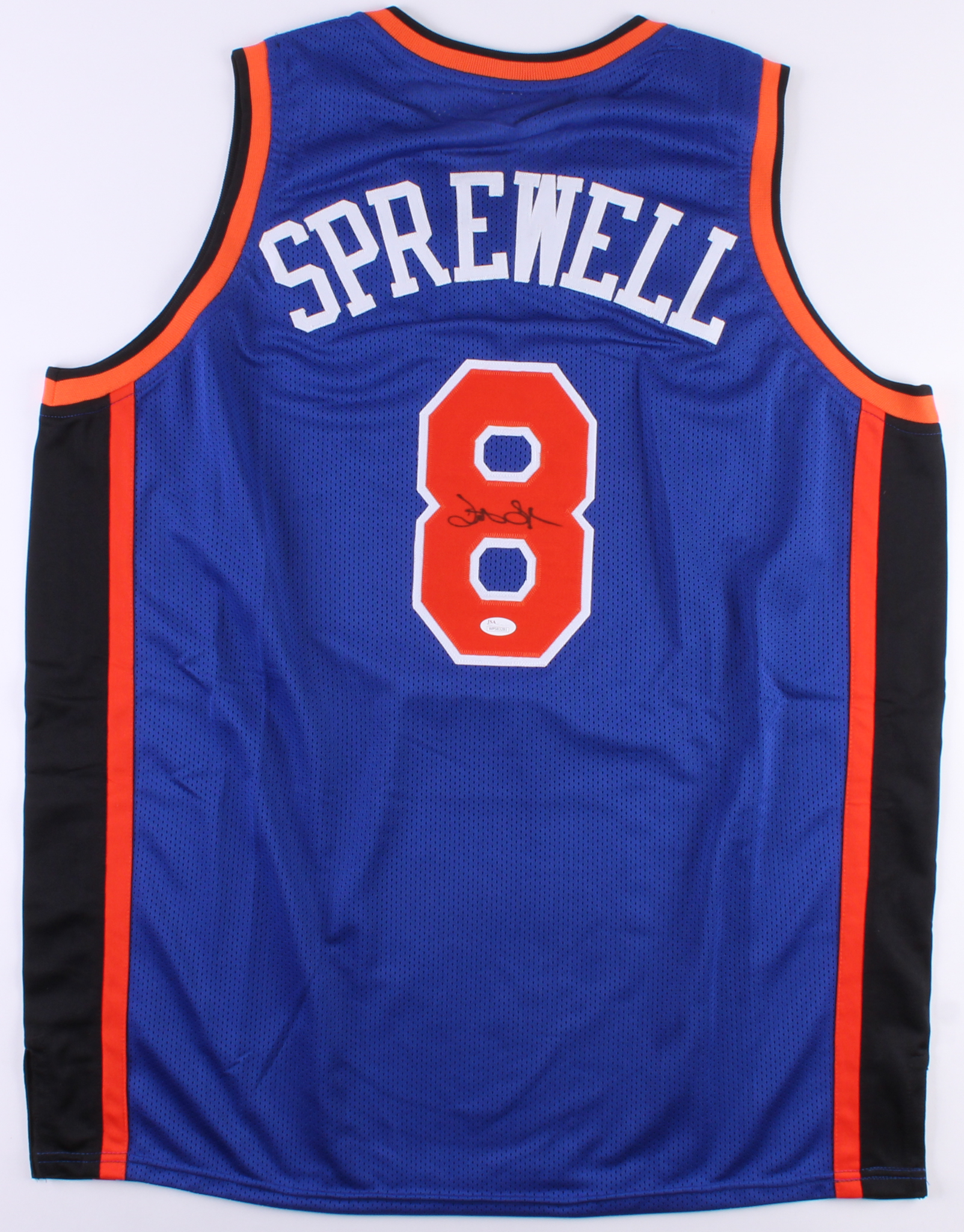 Latrell Sprewell Signed Knicks Jersey (JSA COA) | Pristine Auction