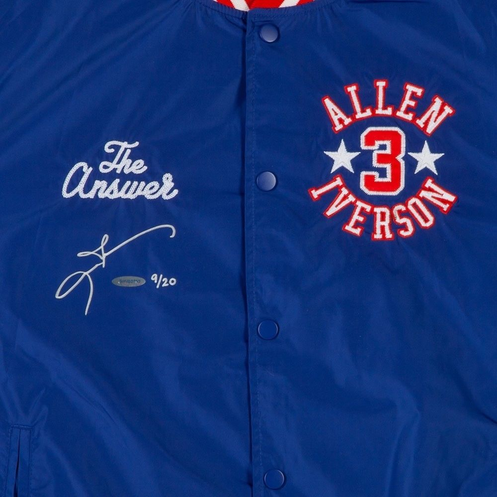 Allen Iverson Signed "The Answer" Limited Edition Roots of Fight ...