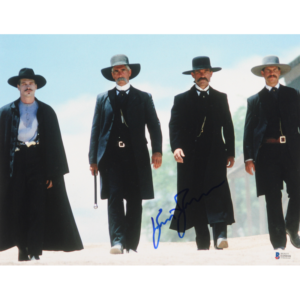 Kurt Russell Signed "Tombstone" 11x14 Photo (Beckett COA) | Pristine ...