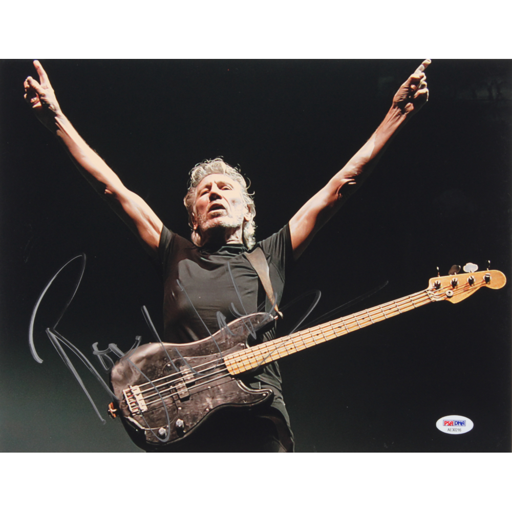 Roger Waters Signed 11x14 Photo (PSA COA) | Pristine Auction