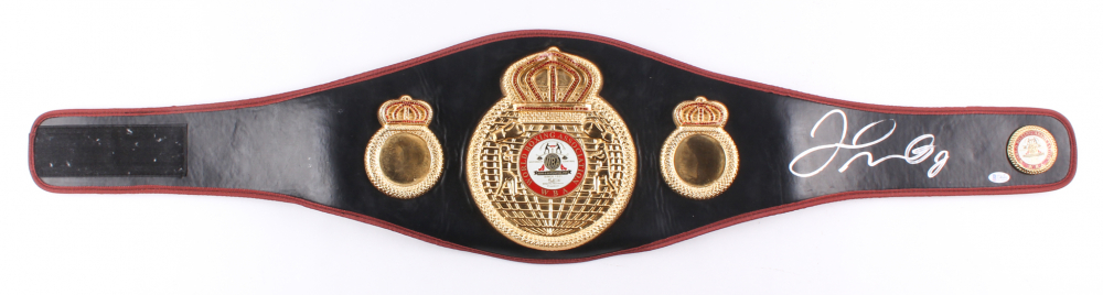 Floyd Mayweather Jr. Signed WBA Full-Size Heavyweight Champion Belt ...