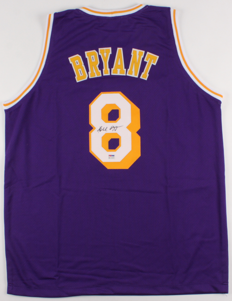 Kobe Bryant Signed Lakers Jersey (PSA COA) | Pristine Auction