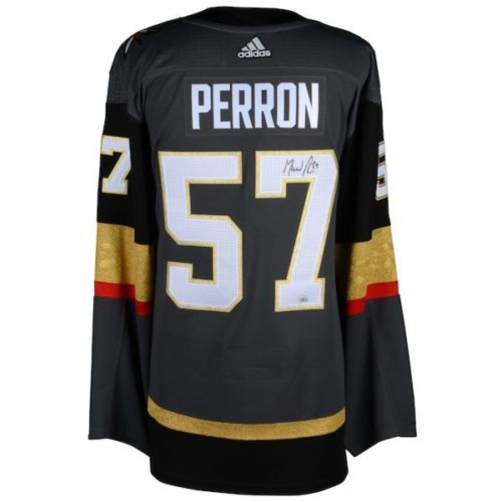 David Perron Signed Vegas Golden Knights Adidas Jersey (Fanatics ...
