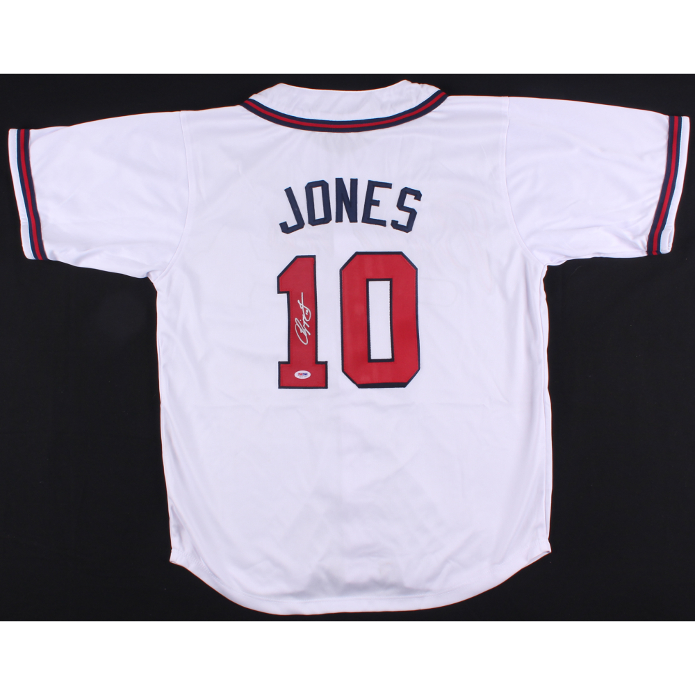 Chipper Jones Signed Braves Jersey (PSA COA) | Pristine Auction