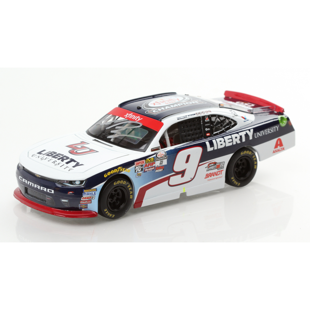 William Byron Signed 2017 NASCAR #9 Liberty University Champion - 1:24 ...