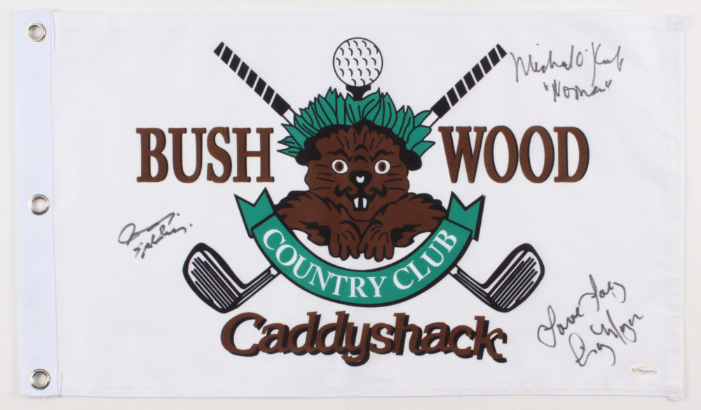 Cindy Morgan, Michael O'Keefe & John F. Barmon Jr. Signed "Bushwood ...