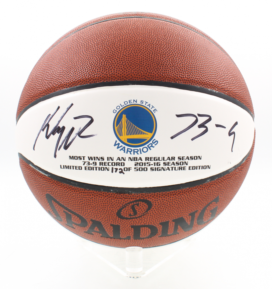 Klay Thompson Signed Limited Edition Warriors Logo Basketball Inscribed ...
