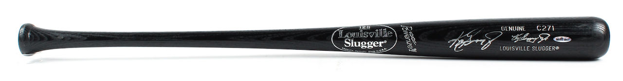 Ken Griffey Jr. Signed Louisville Slugger Player Model C271 Powerized ...