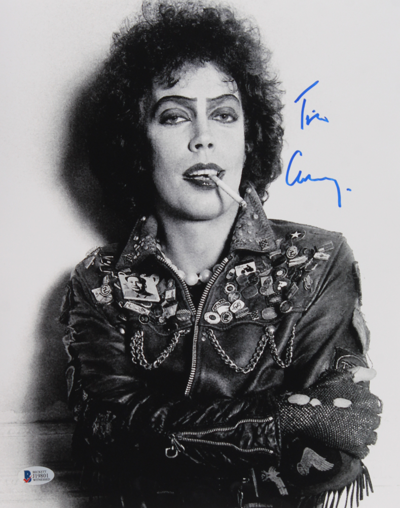 Tim Curry Signed "The Rocky Horror Picture Show" 11x14 Photo (Beckett ...