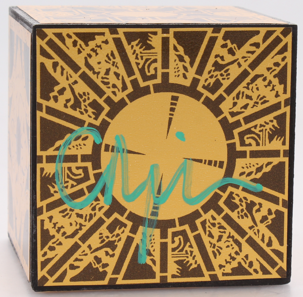 Clive Barker Signed "Hellraiser" Lament Configuration Replica Puzzle ...