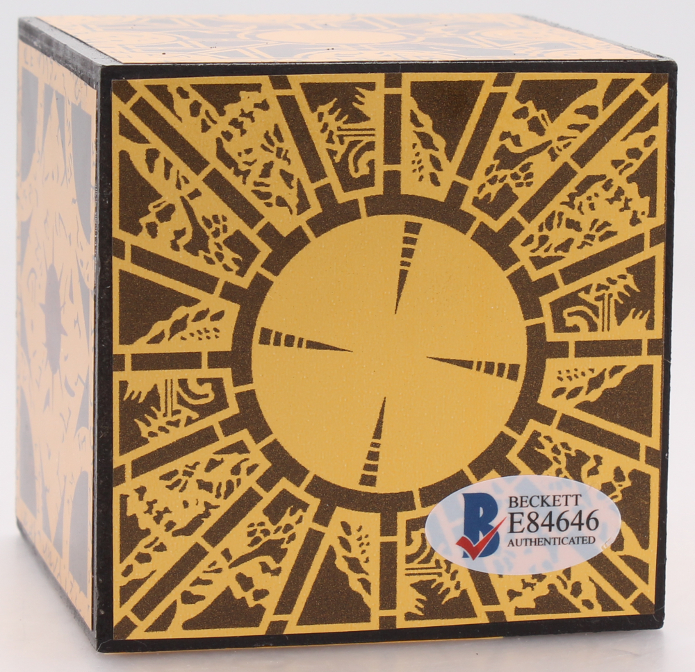 Clive Barker Signed "Hellraiser" Lament Configuration Replica Puzzle ...