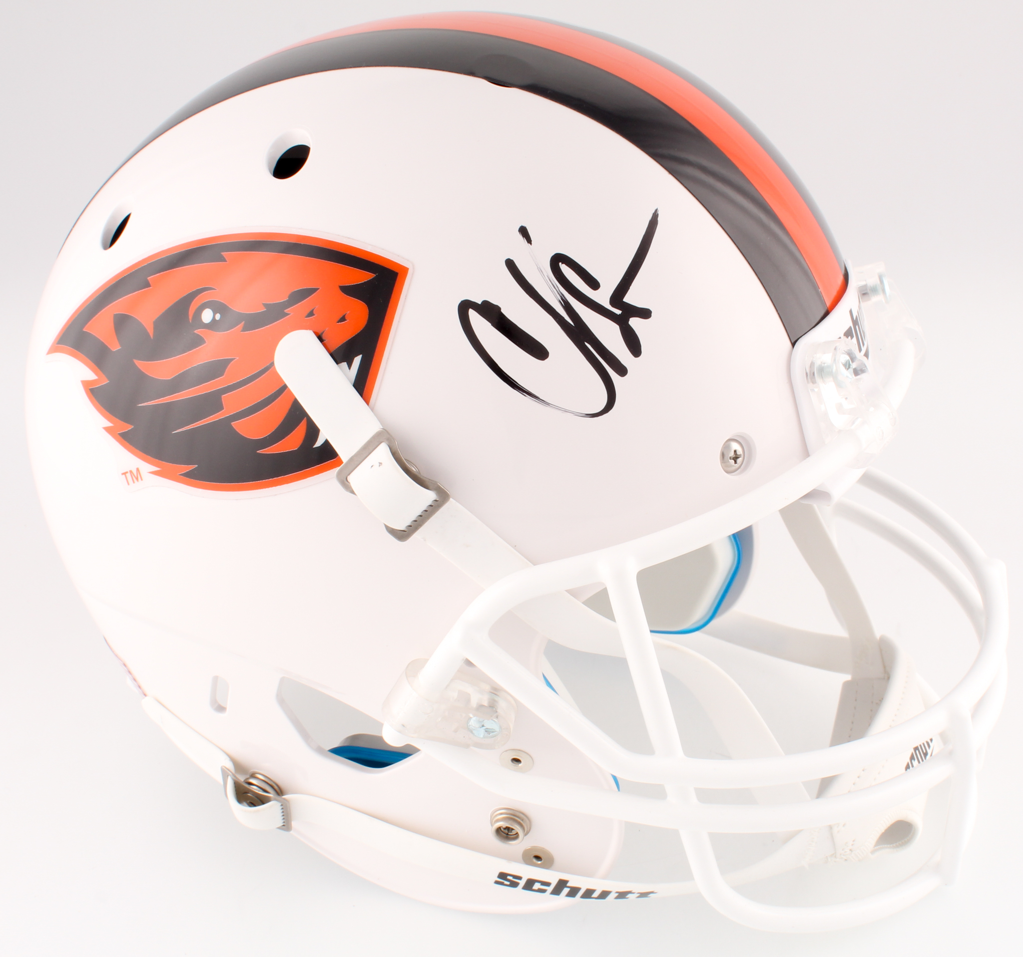 Chad "Ochocinco" Johnson Signed Oregon State Beavers Full-Size Helmet ...