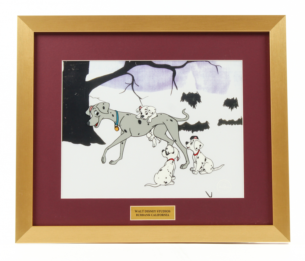 Walt Disney "101 Dalmatians" 16x19 Custom Framed Limited Edition ...
