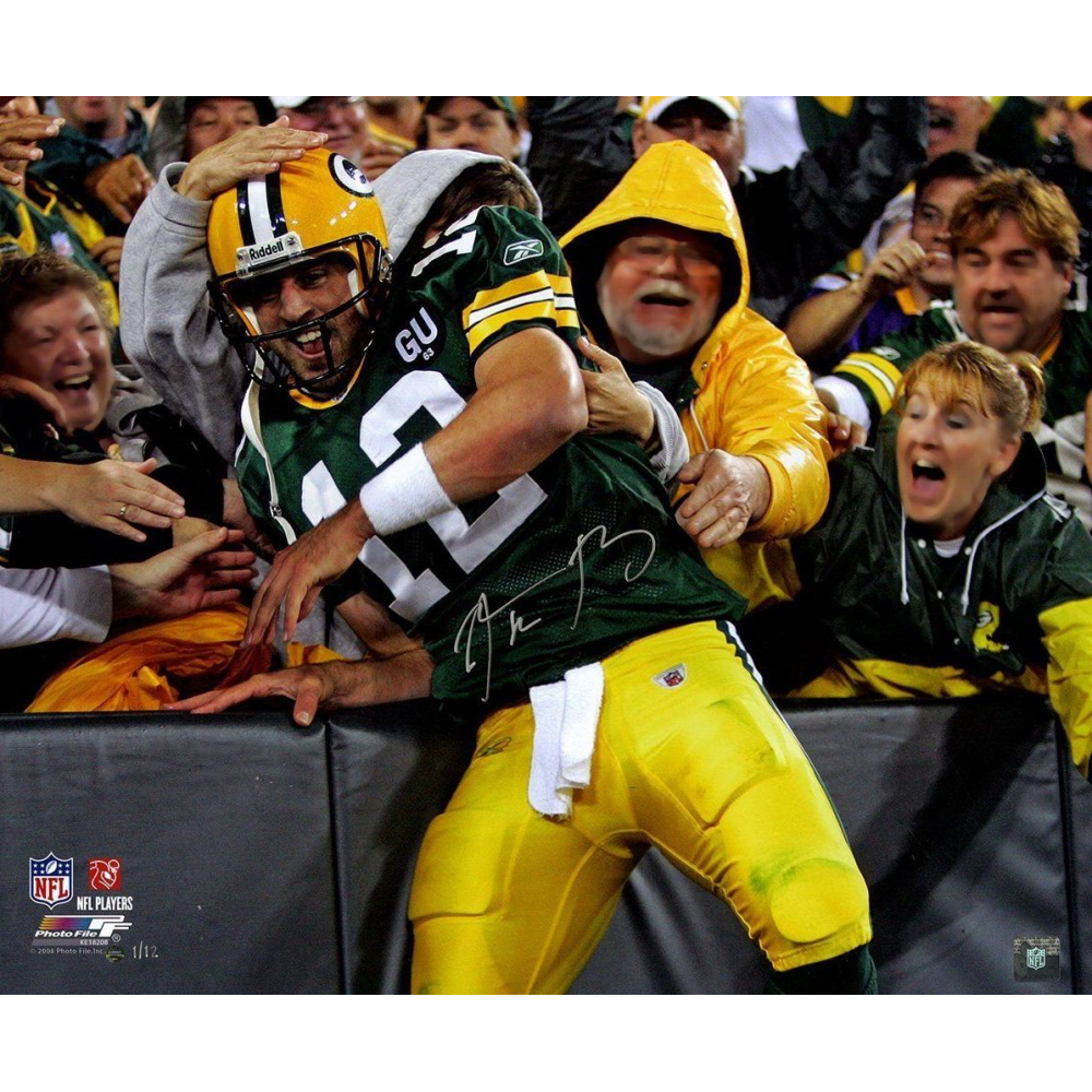 Aaron Rodgers Signed Green Bay Packers 20x24 LE Photo (Steiner COA ...