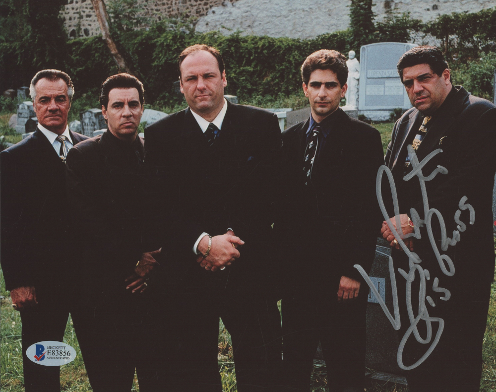 Vincent Pastore Signed "The Sopranos" 8x10 Photo Inscribed "Big P ...