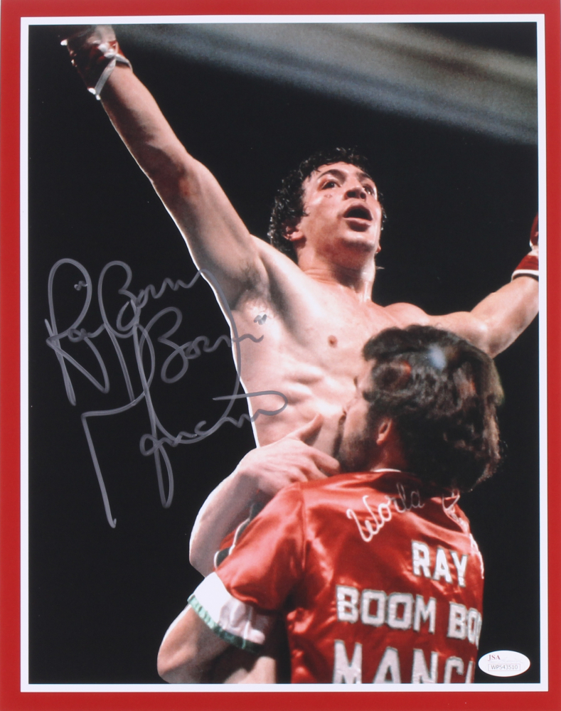 Ray "Boom Boom" Mancini Signed 11x14 Photo (JSA COA) | Pristine Auction